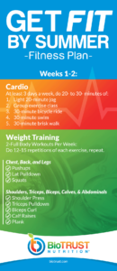 How to Get Fit by Summer (8-week workout plan) - BioTrust