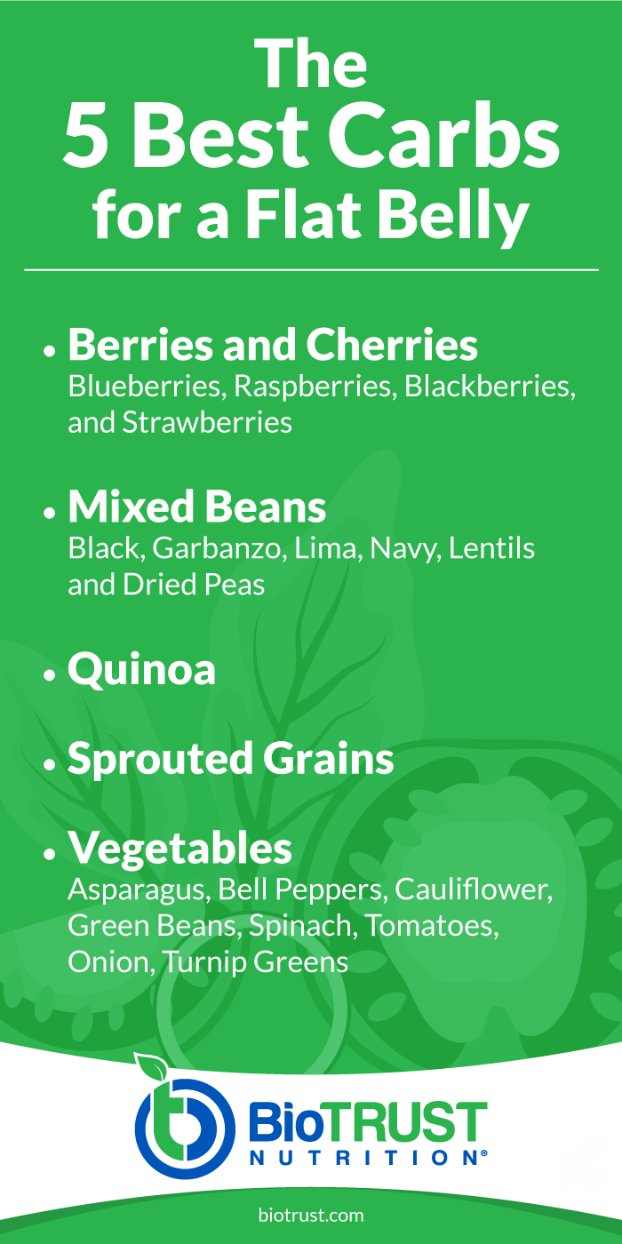 The 5 Best Carbs for a Flat Belly (and 4 you MUST avoid) - BioTrust